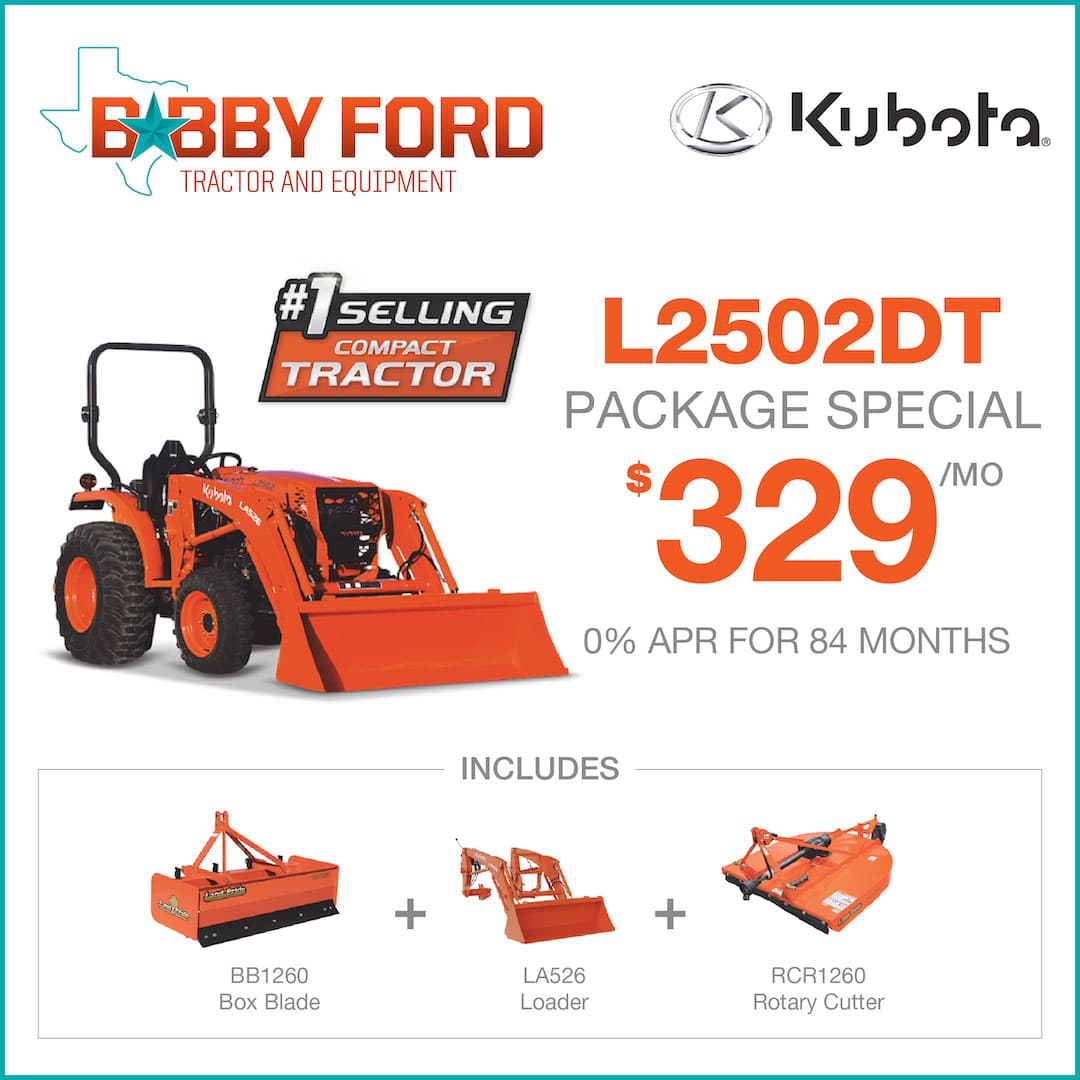 L2502DT Package Deal - Bobby Ford Tractor & Equipment